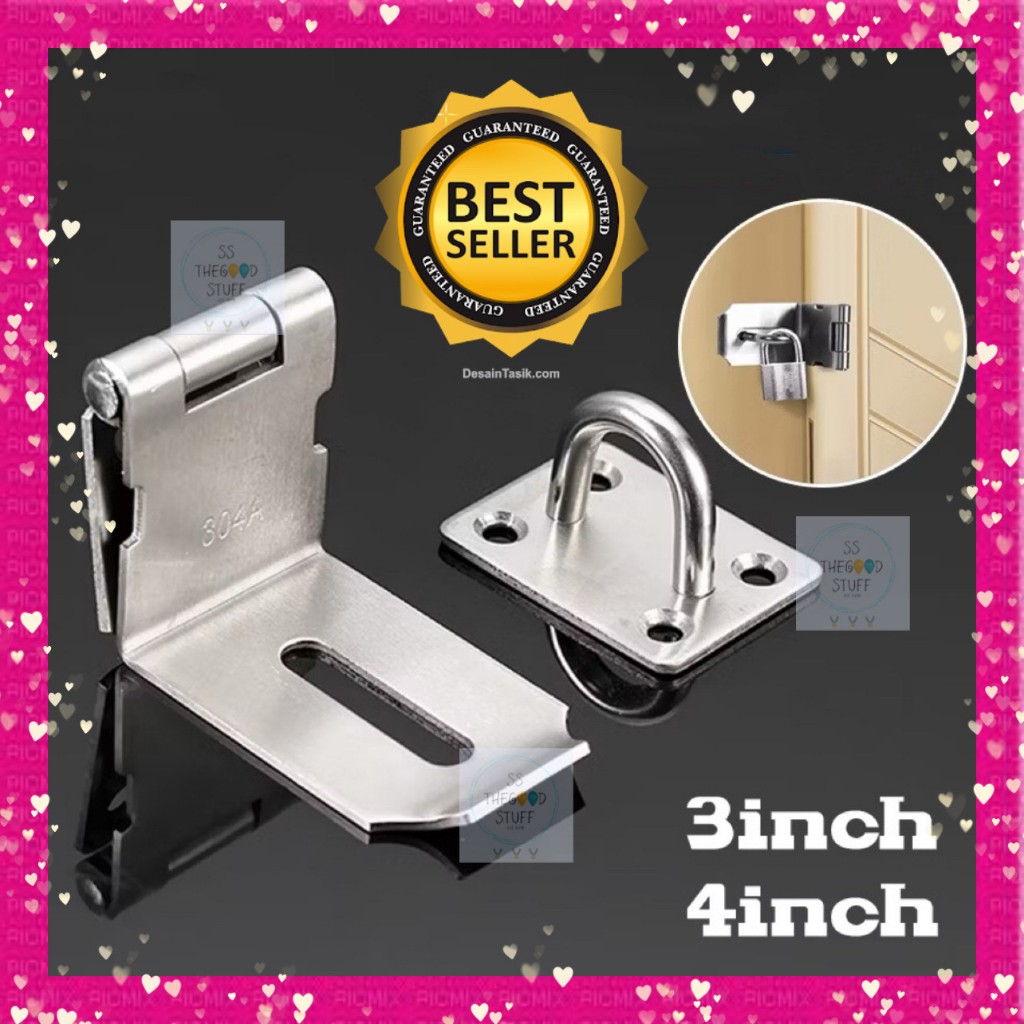 Jual Overval Gembok Plat Siku Gembok Kunci Kait Overval Hasp Lock ...