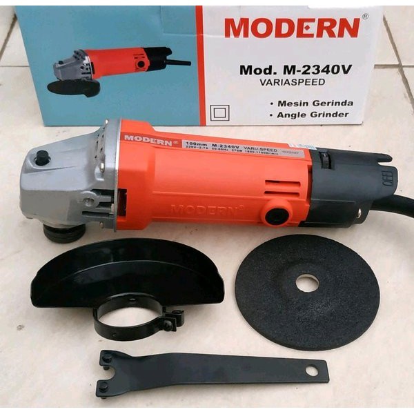 Jual Mesin Gerinda Tangan 4" MODERN M2340V Variable Speed / Mesin ...