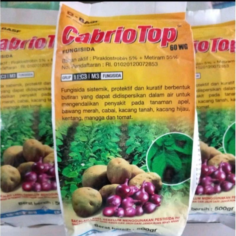 Jual Fungisida Cabrio Top 60 WG 500 Gram | Shopee Indonesia
