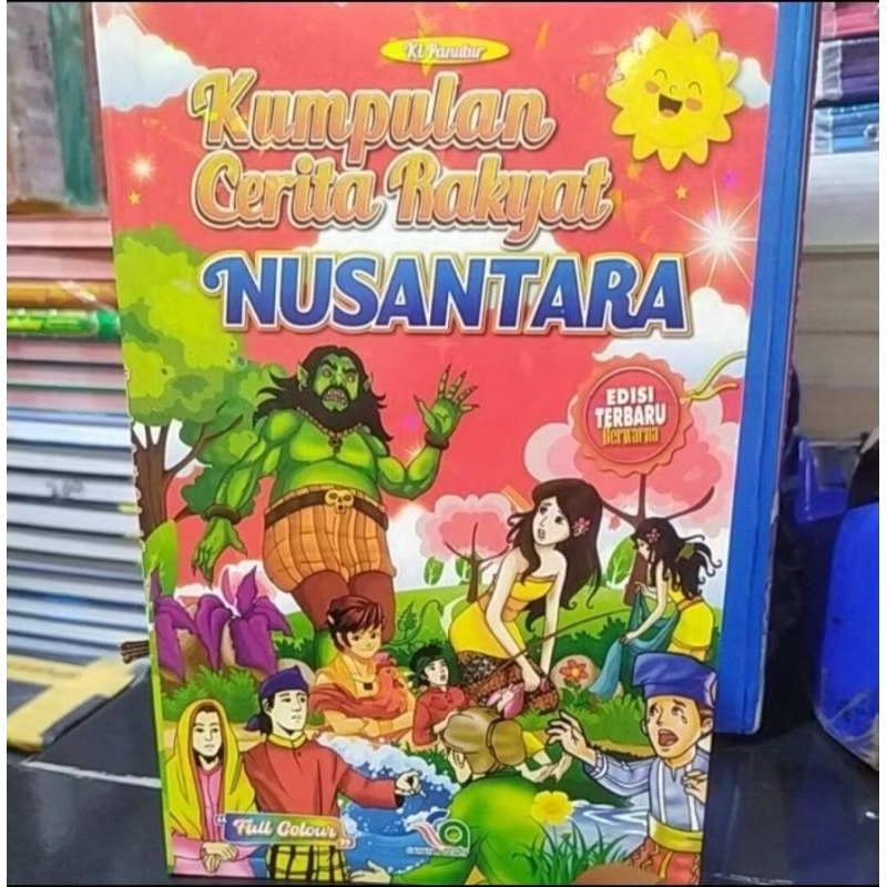 Jual Kumpulan Cerita Rakyat Nusantara Edisi Terbaru Berwarna | Shopee Indonesia
