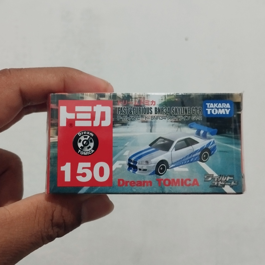 Jual Tomica Dream 150 Fast & Furious BNR34 Skyline GT-R Takara Tomy ...