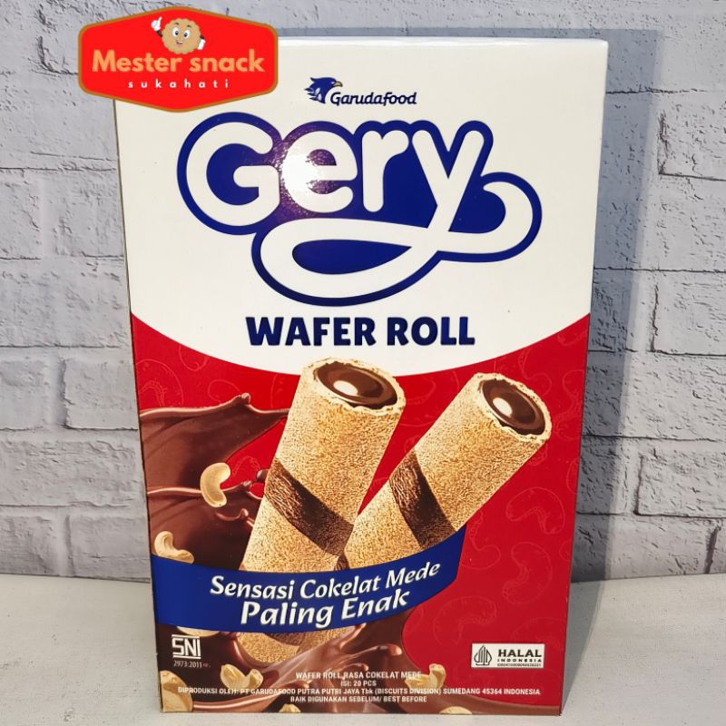 Jual Gery Wafer Roll | Astor Garuda | Astor Garuda Cokelat | Shopee ...
