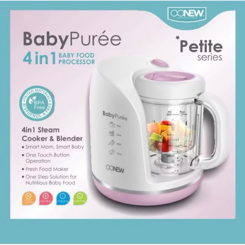 Jual (BARU) Oonew Baby Pure 4 in 1 Food Processor | Shopee Indonesia