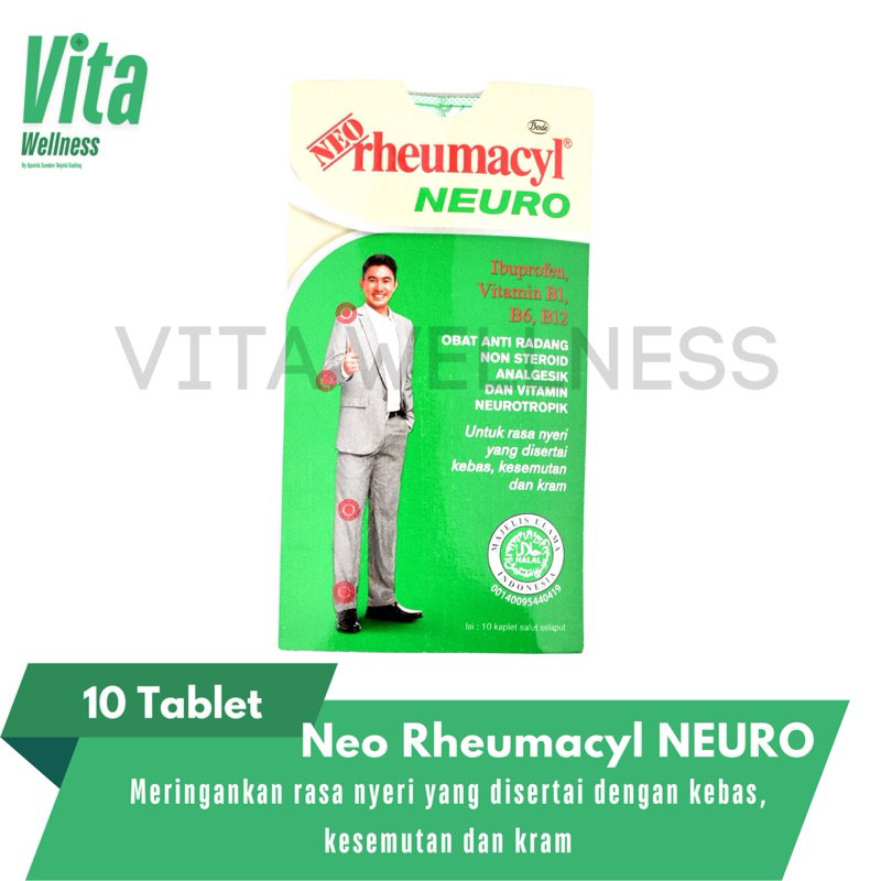 Jual Neo Rheumacyl NEURO 10 Tablet/Strip - Obat Anti Radang Non Steroid ...