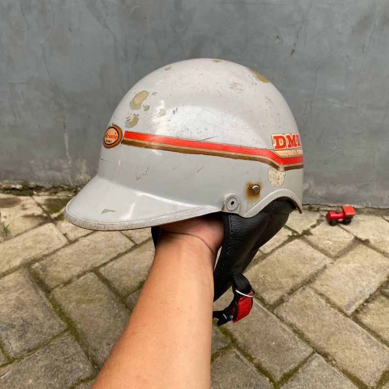 Jual helm cebok cetok dmi helm cebok dmi revano lawas helm dmi jadul ...