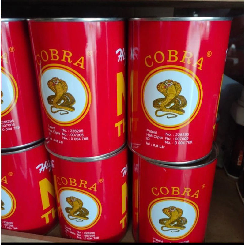 Jual THINNER COBRA MERAH 1lt | Shopee Indonesia