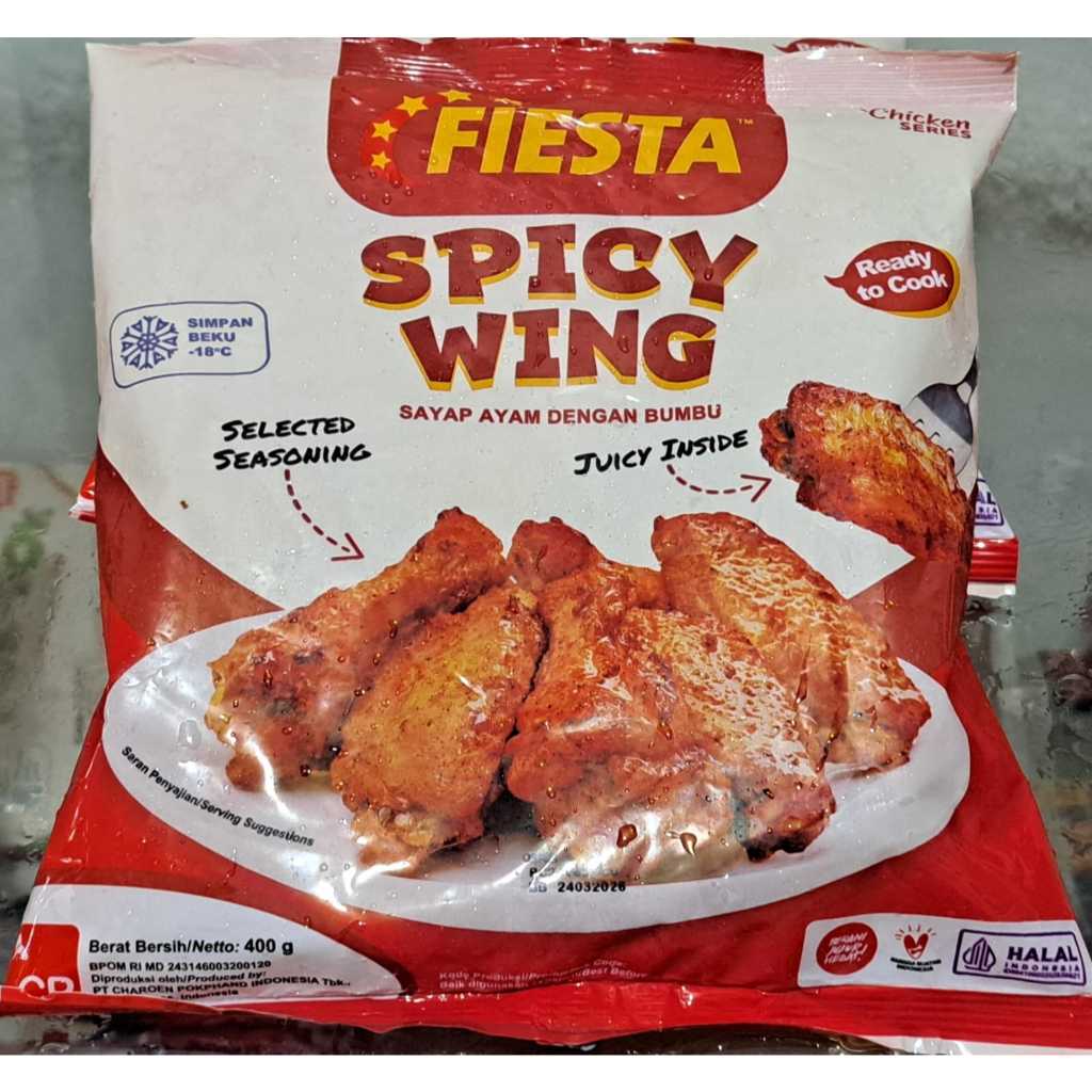 Jual Fiesta Spicy Wings 400 gr | Shopee Indonesia