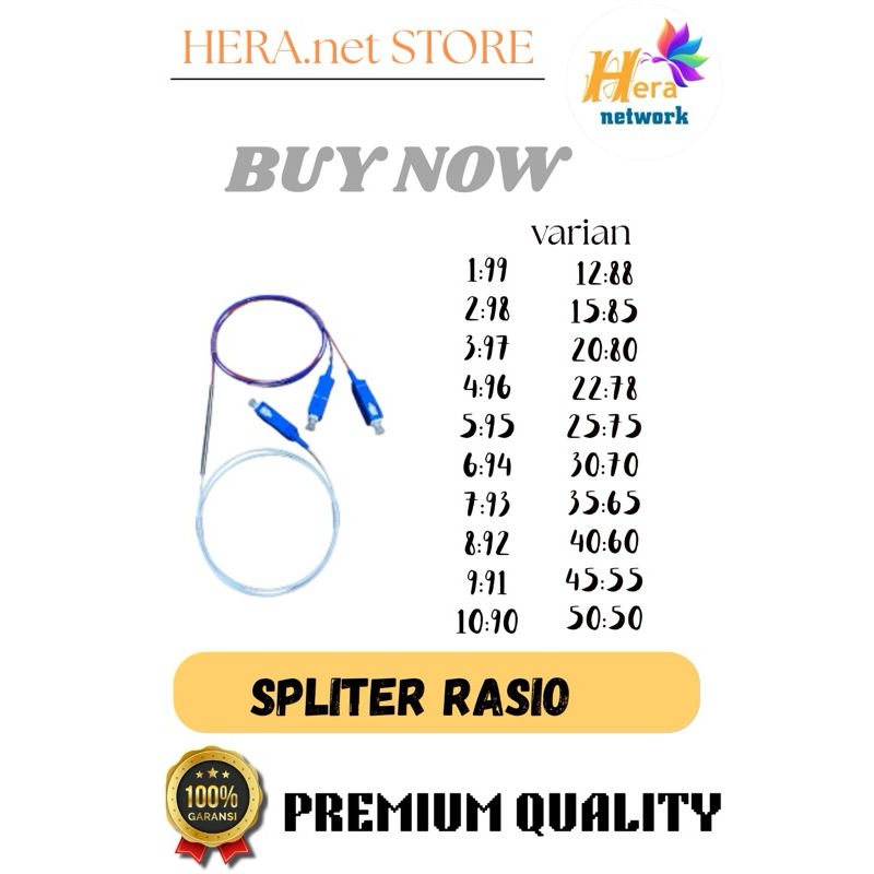 Jual [GLOBAL] Spliter Ratio/Rasio Fiber Optic Sc-Upc Triple Window~All ...