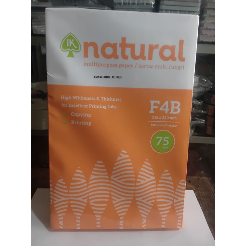 Jual 1 Pack isi setengah Rim Kertas Hvs Ukuran Folio F4 | Shopee Indonesia