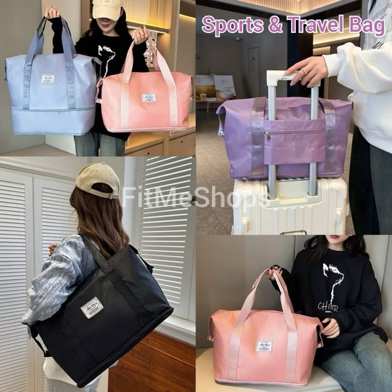 Jual Feelme KK-465 Tas Gym Tas Olahraga Tas Fitnes Tas Travel Tas Lipat ...