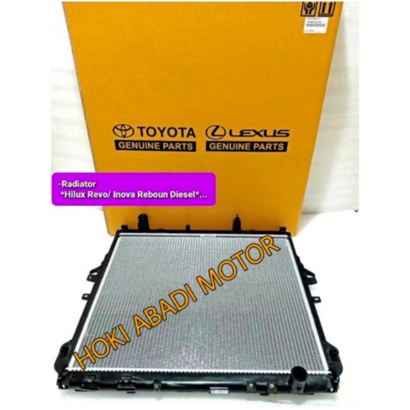 Jual Radiator Assy Toyota Hilux Revo/ Innova Reborn Diesel Manual Asli ...