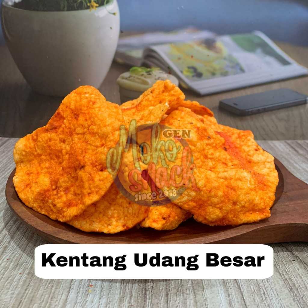 Jual Snack Kiloan Kentang Udang 250gr Khas Surabaya | Shopee Indonesia