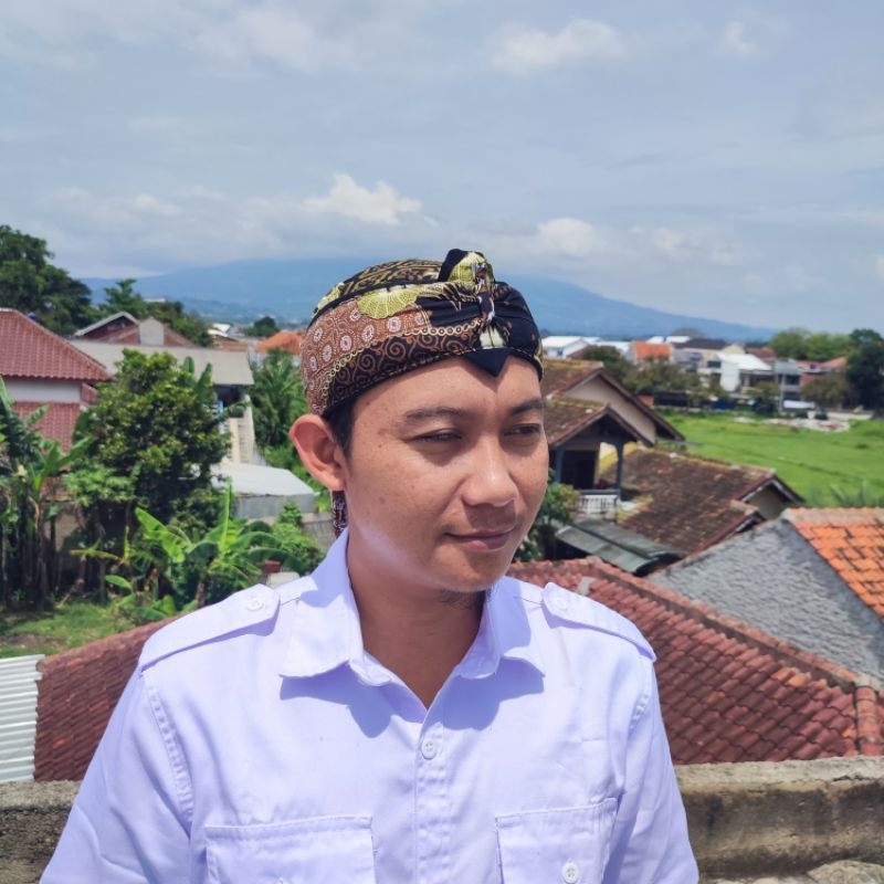 Jual Iket Kepala Sunda Cowok/Belangkon Jawa Dewasa/Bando Bandana Motif ...