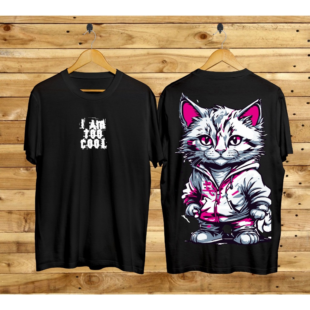 Jual BAJU KAOS DISTRO MOTIF IM TOO COOL BAJU KAOS PRIA BAJU KAOS UNISEX ...