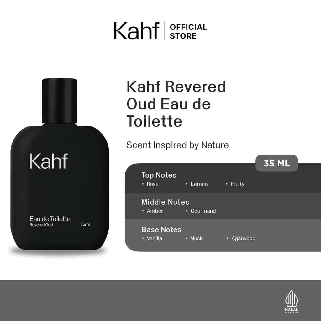 Jual Kahf Eau de Toilette Revered Oud 35 ml | Shopee Indonesia