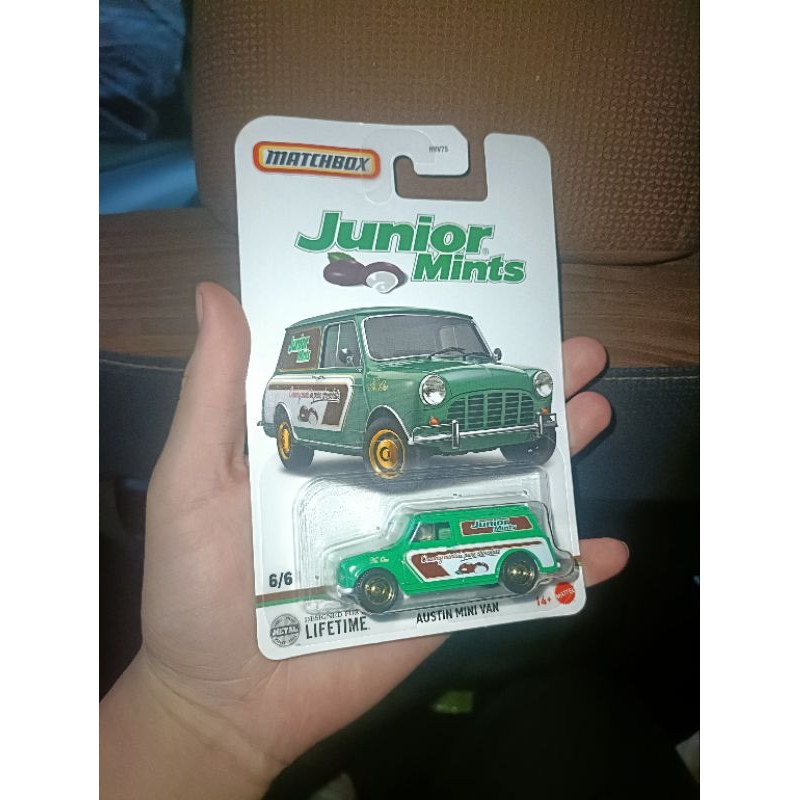 Jual Matchbox Junior Mints Austin Mini Van 6/6 RARE | Shopee Indonesia