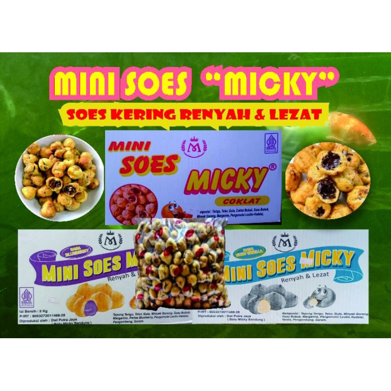 Jual Mini Soes Micky kemasan dus isi 2 kg | Shopee Indonesia
