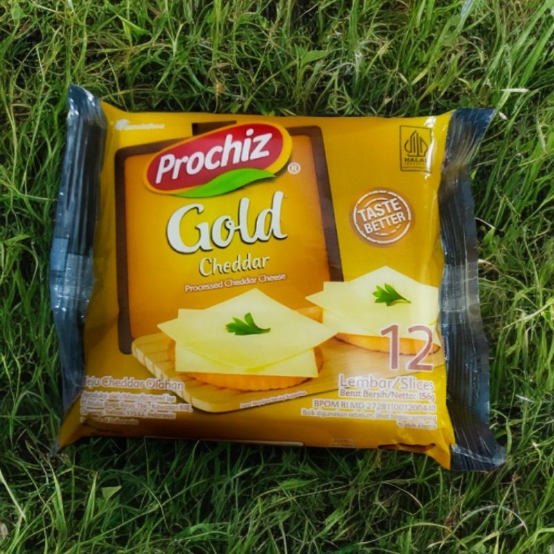 Jual PROCHIZ Gold Slice 156gr Isi 12 pcs Original | Shopee Indonesia