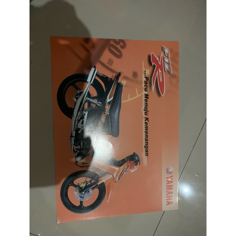 Jual Poster brosur katalog flyer jadul lawas Yamaha F1ZR Force 1ZR 2002 | Shopee Indonesia