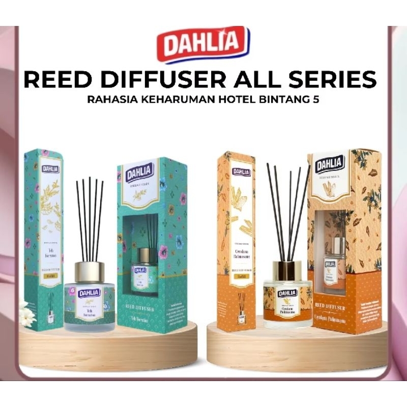Jual DAHLIA Paket Pengharum Ruangan Diffuser + Refill | Shopee Indonesia