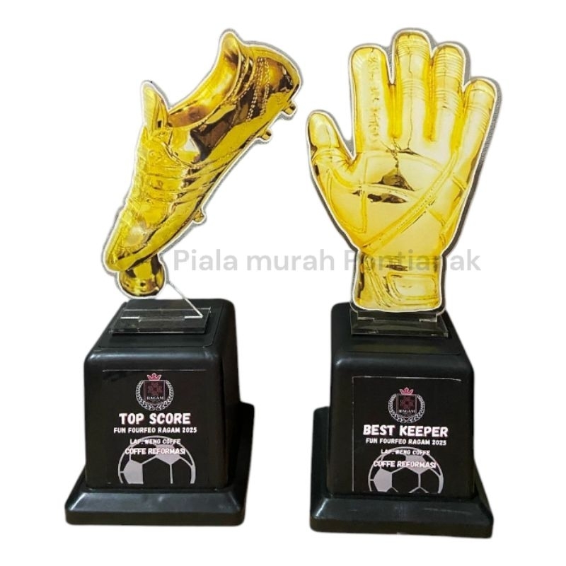 Jual Piala top score, piala best kiper Akrilik Besar | Shopee Indonesia