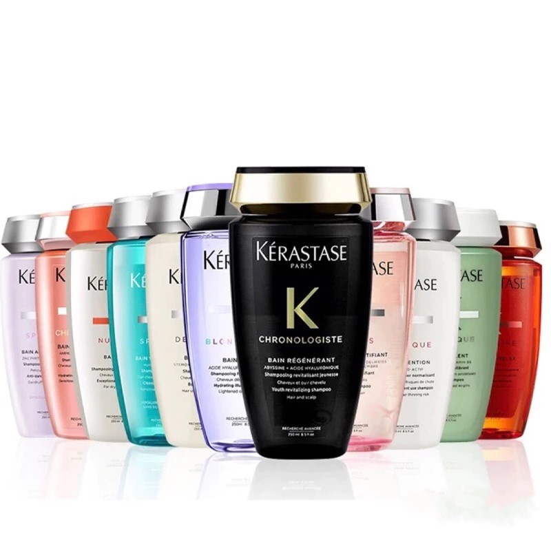 Jual Kerastase SHAMPOO 250ml ORIGINAL Bain Prevention, Bain Vital, Bain ...