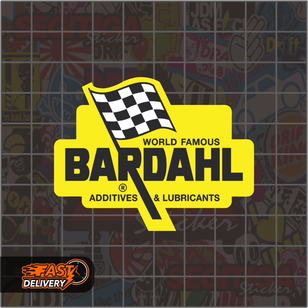 Jual Sticker Bardahl Ukuran 6.5 x 5 Cm | Shopee Indonesia