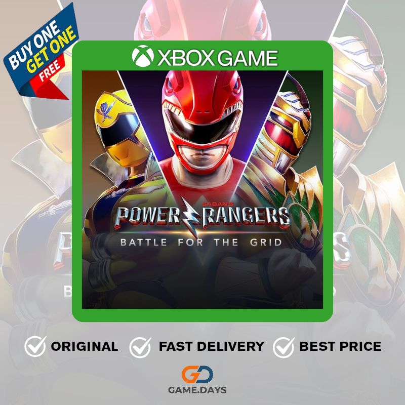 Jual Power Rangers Battle For The Grid Xbox One / Series X|S | Shopee ...