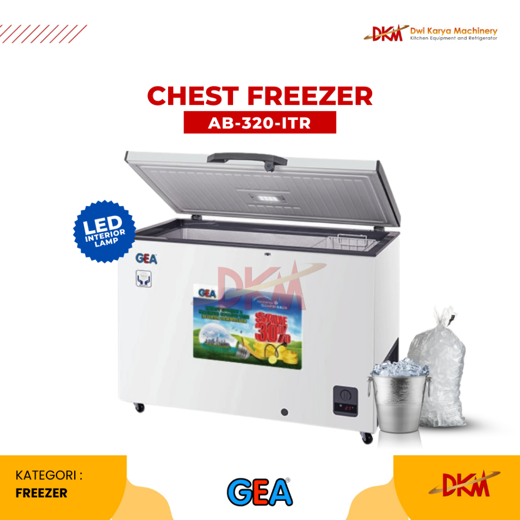 Jual Chest Freezer GEA AB-320 ITR/ AB 320 ITR Freezer Box Daging ...
