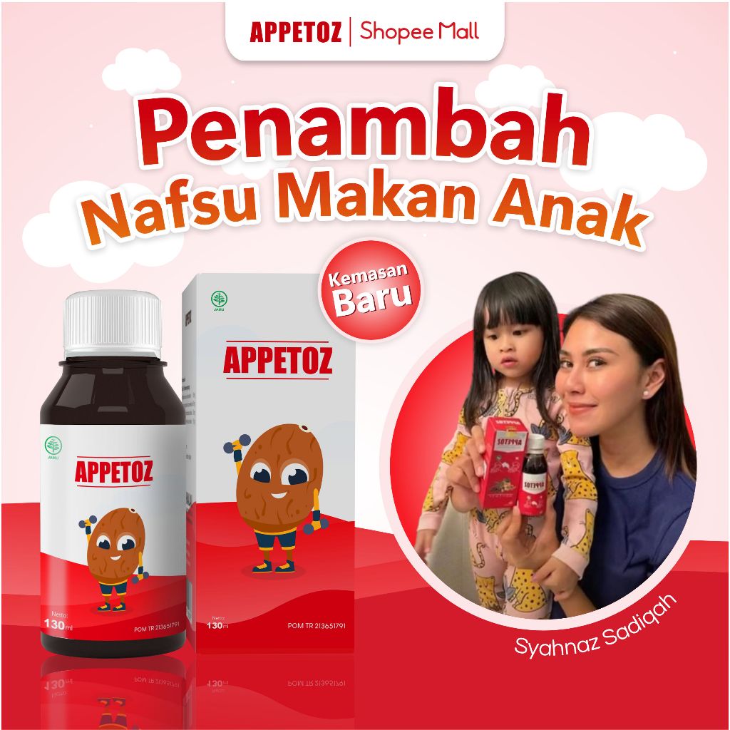 Jual Appetoz Sari Kurma Anak Bikin Berat Badan Anak Naik - BPOM ...