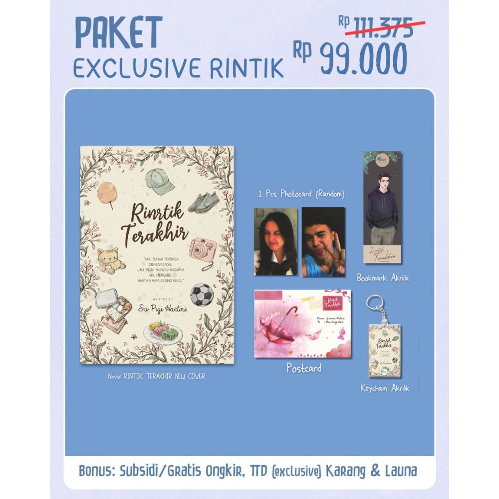 Jual Novel Rintik Terakhir Karya Sri Puji Hartini | Shopee Indonesia