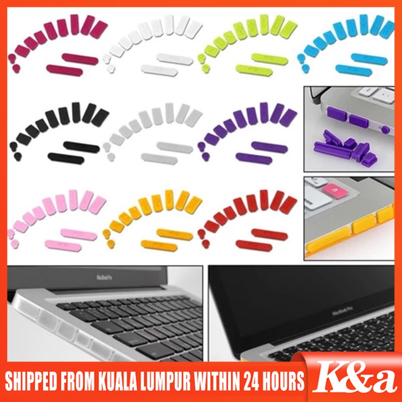 Jual 16pcs/Set Silikon Elastis Penutup Anti Debu Pelindung Port Laptop ...