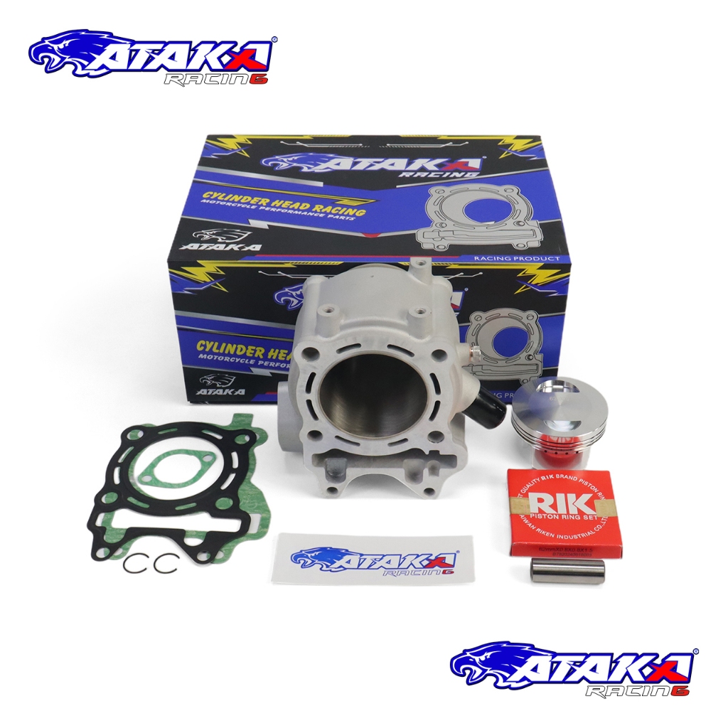 Jual ATAKA RACING 62 63 64mm BLOK CERAMIC BLOCK VARIO 150 PCX ADV PEN ...