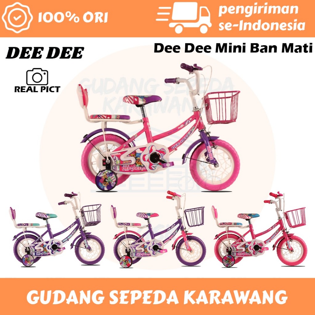 Jual SEPEDA ANAK MINI DEE DEE EVA 12 INCH SEPEDA ANAK PEREMPUAN 12 INCH ...
