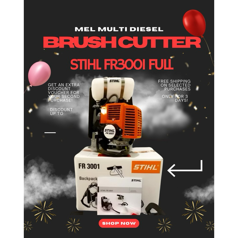 Jual PROMO!! MESIN POTONG RUMPUT/BRUSH CUTTER FR3001 NEW STIHL ORIGINAL | Shopee Indonesia