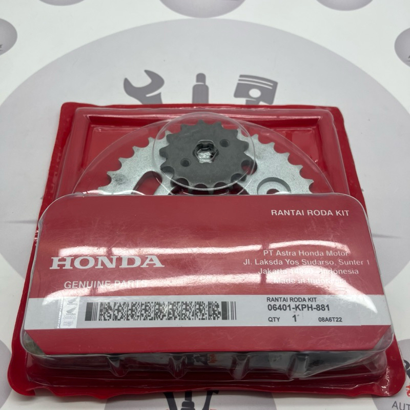 Jual 06401-KPH-881 GIRSET GEAR GIR SET MOTOR HONDA KARISMA SUPRA X 125 ...