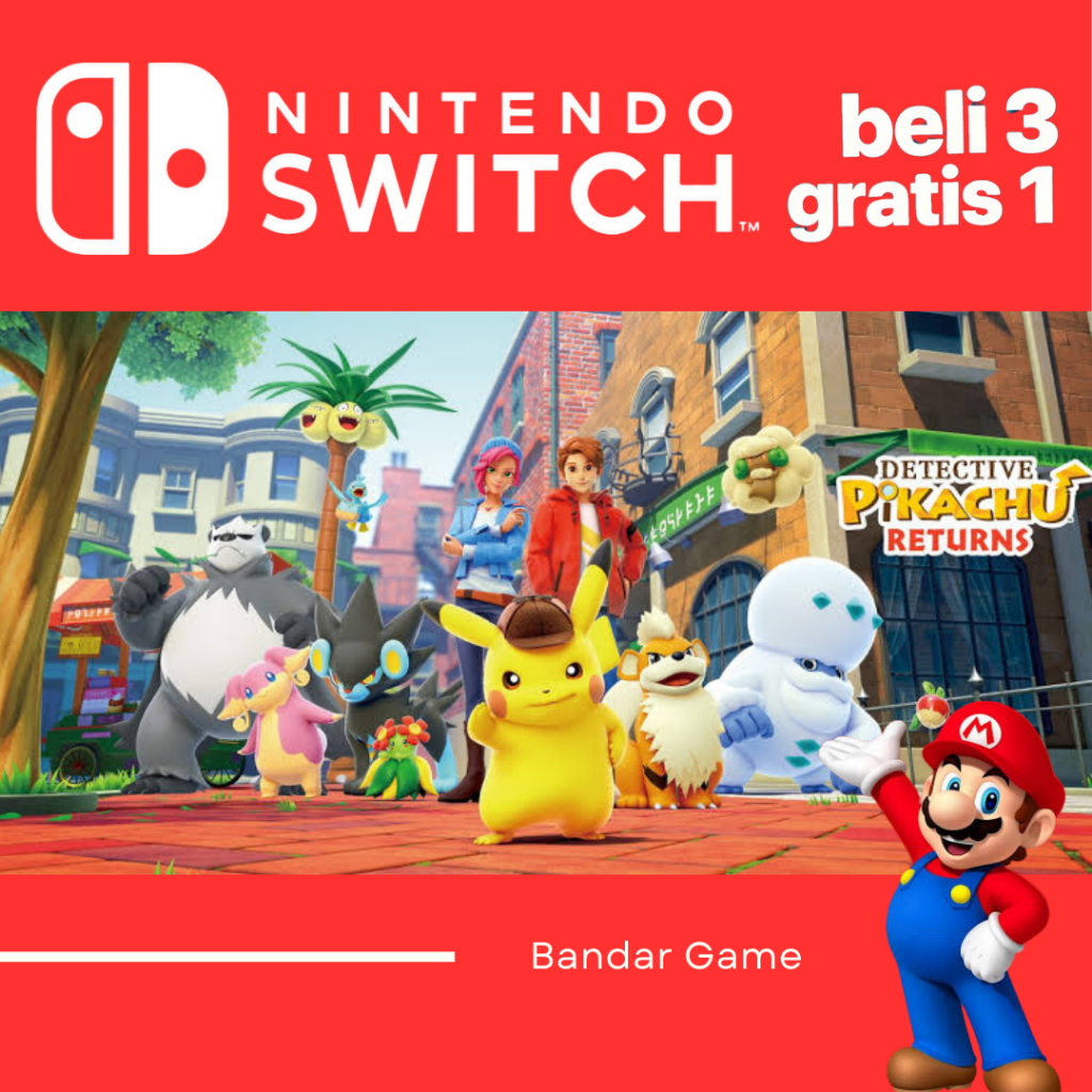 Jual Detective Pikachu Return - Nintendo Switch (digital game) | Shopee ...