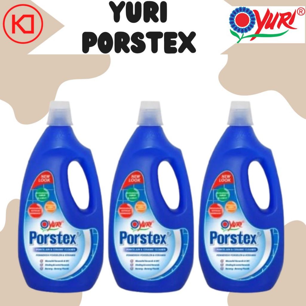 Jual YURI PORSTEX PEMBERSIH KERAMIK TOILET PORCELAIN CERAMIC CLEANER ...