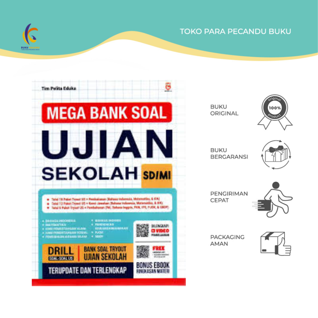 Jual ( Free Sampul ) Buku Mega Bank Soal Ujian Sekolah SD - Dini Fitri ...