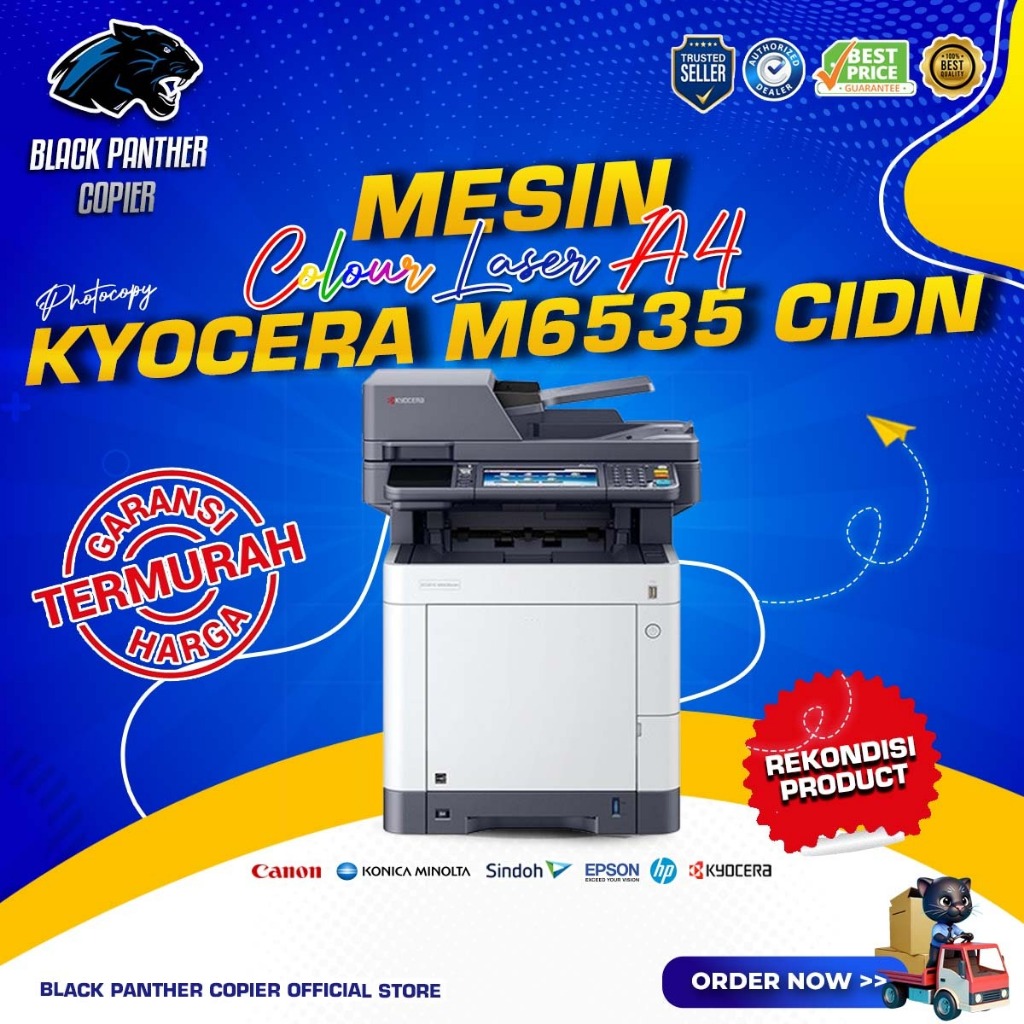 Jual MESIN PRINTER WARNA KYOCERAA M6535 M6630 / MESIN FOTOCOPY WARNA ...