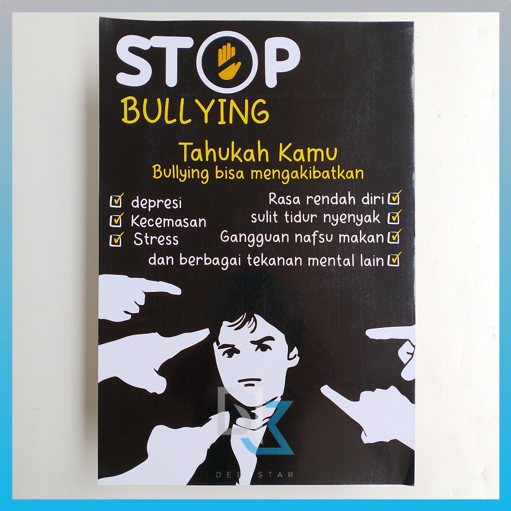 Jual Poster Stop Bullying, Akibat Bullying, Poster Sekolah, Perundungan ...