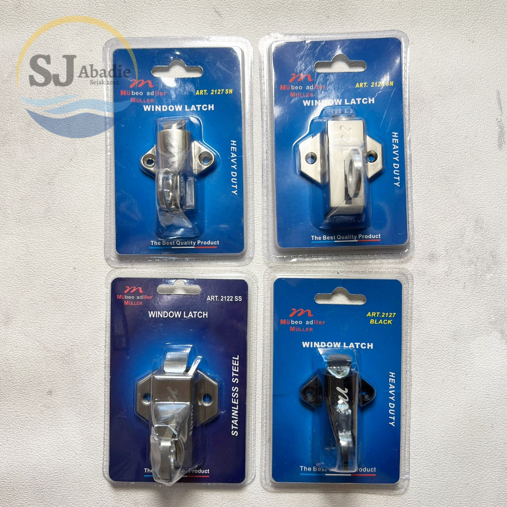 Jual (1 PC) MULLER Spring Knip Knife Grendel Jendela Kodok SN 2127 2128 ...