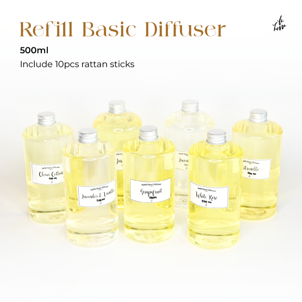 Jual Le Havre - Refill Basic Diffuser 500ml (Isi Ulang Reed Diffuser) + Rattan Stick | Shopee ...