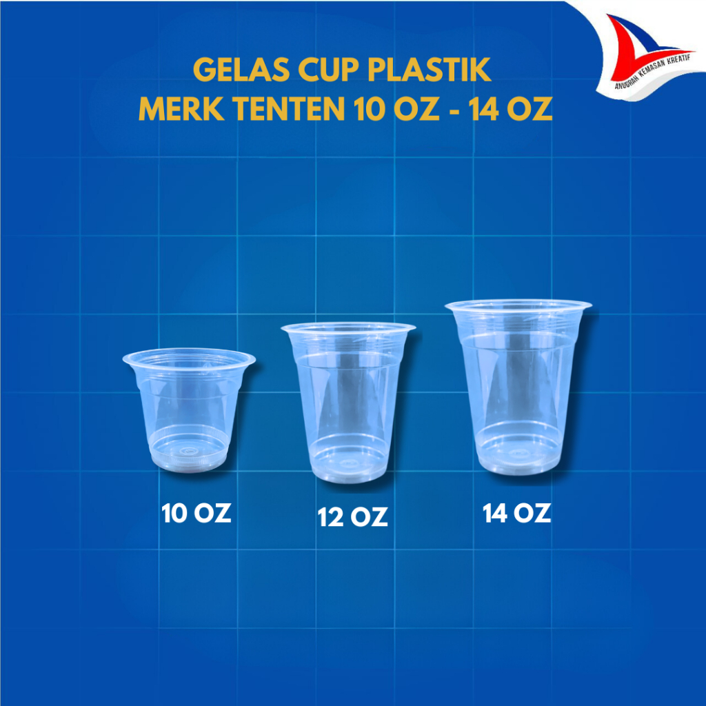 Jual Gelas Plastik Pop Ice Es Teh Poci Gelas Jus Buah Gelas Polos ...