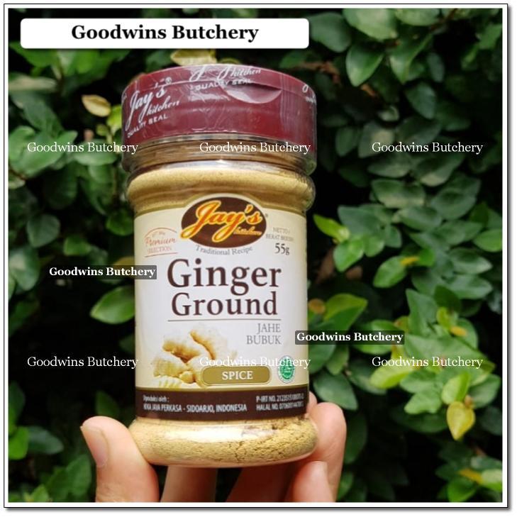 Jual Jay's GINGER GROUND jahe bubuk Jays 55g | Shopee Indonesia