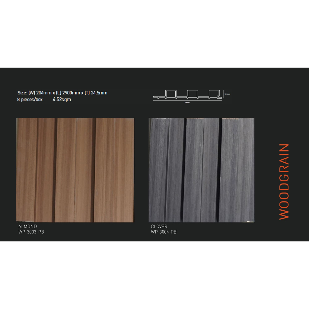 Jual WPC Wallpanel Dinding Taco Series PB / Panel 3D Indoor / Per Box ...