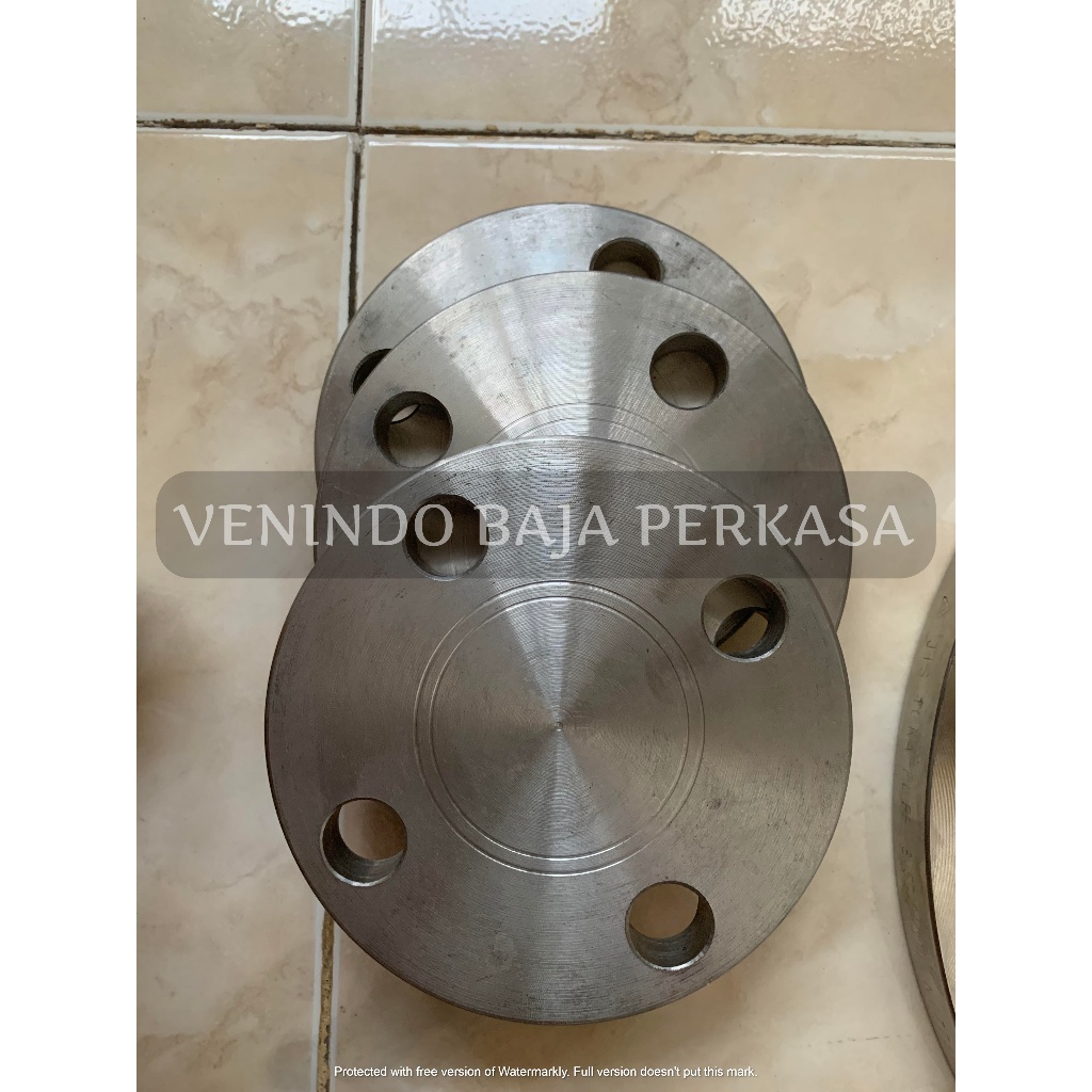 Jual Blind Flange / Flange Buta Jis 10K Stainless Steel 304 / SUS 304 ...
