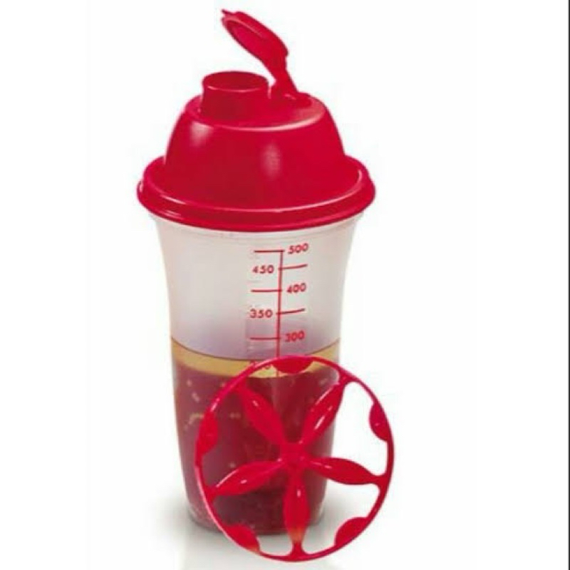 Jual Quick Shake Tupperware Shaker Gelas Ukur 500ml | Shopee Indonesia