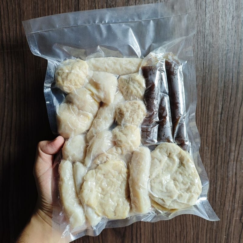 Jual Pempek Pempi and Friends Asli Palembang Ikan tenggiri kemasan isi ...