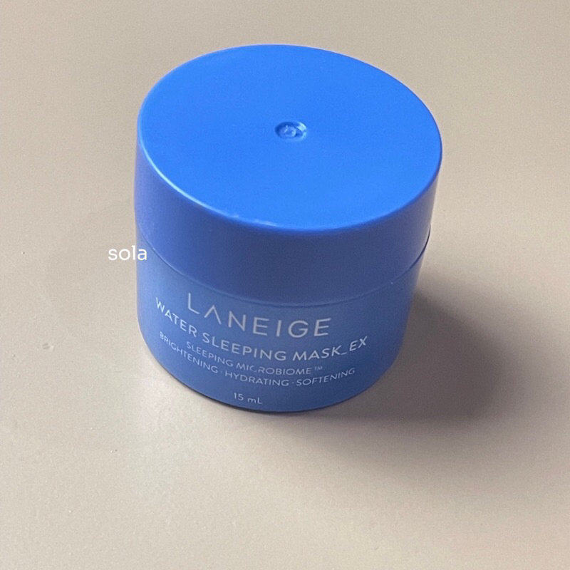 Jual (new) laneige water sleeping mask 15ml original korea sample kit | Shopee Indonesia